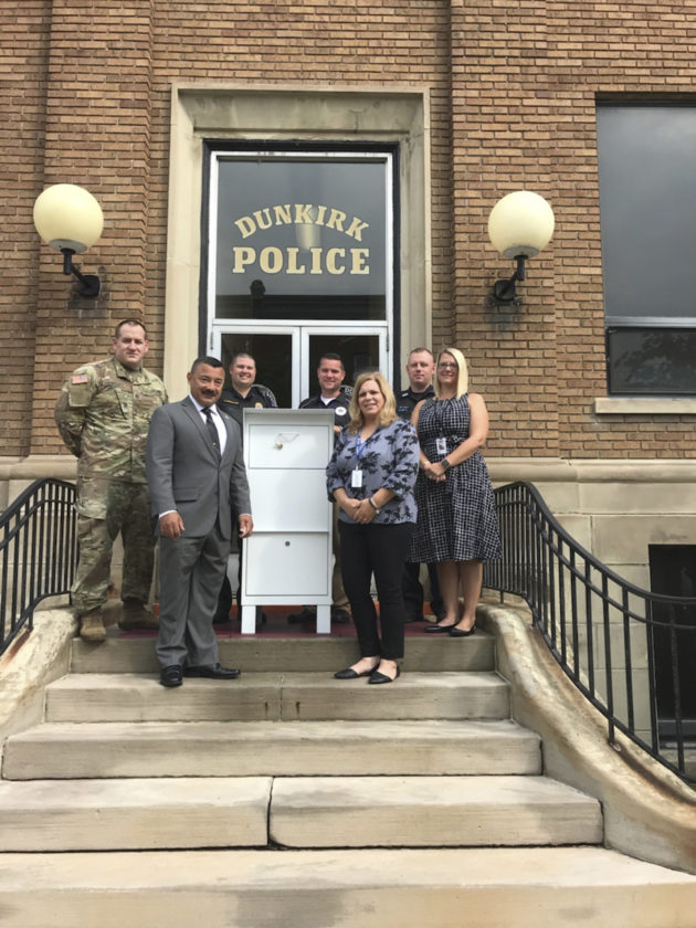 New disposal drop box location opens at Dunkirk Police Department ...